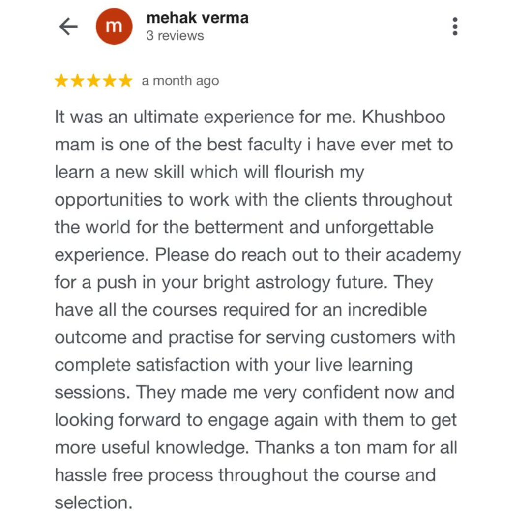 Vedic Numerology Workshop – khushbooshokeen.in